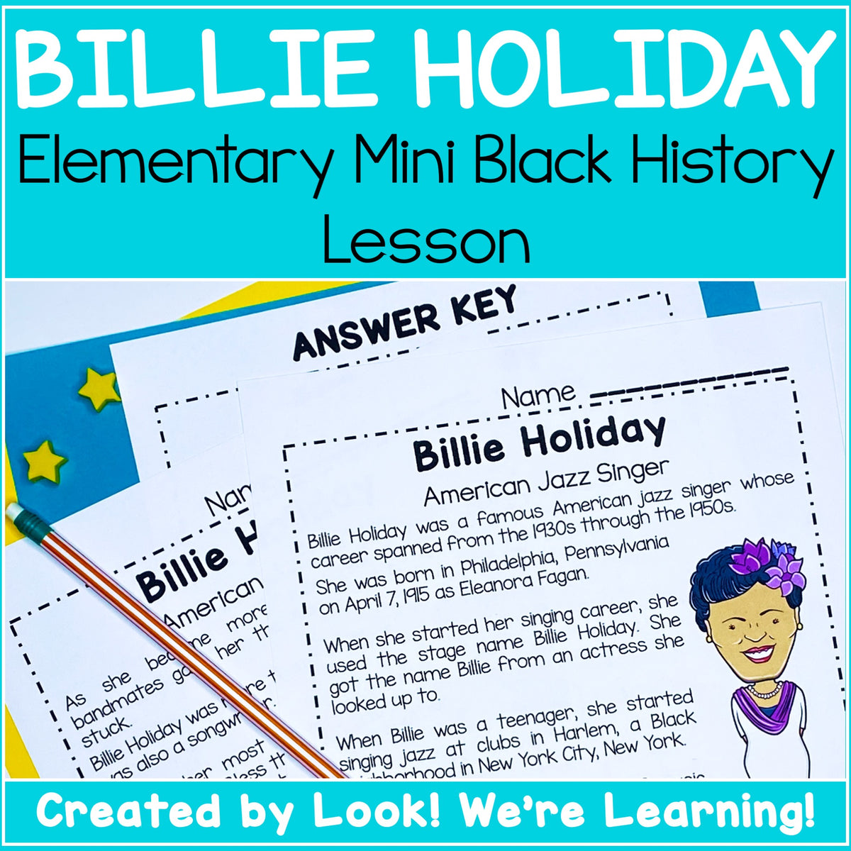 Billie Holiday Elementary History Lesson – Look! We're Learning!