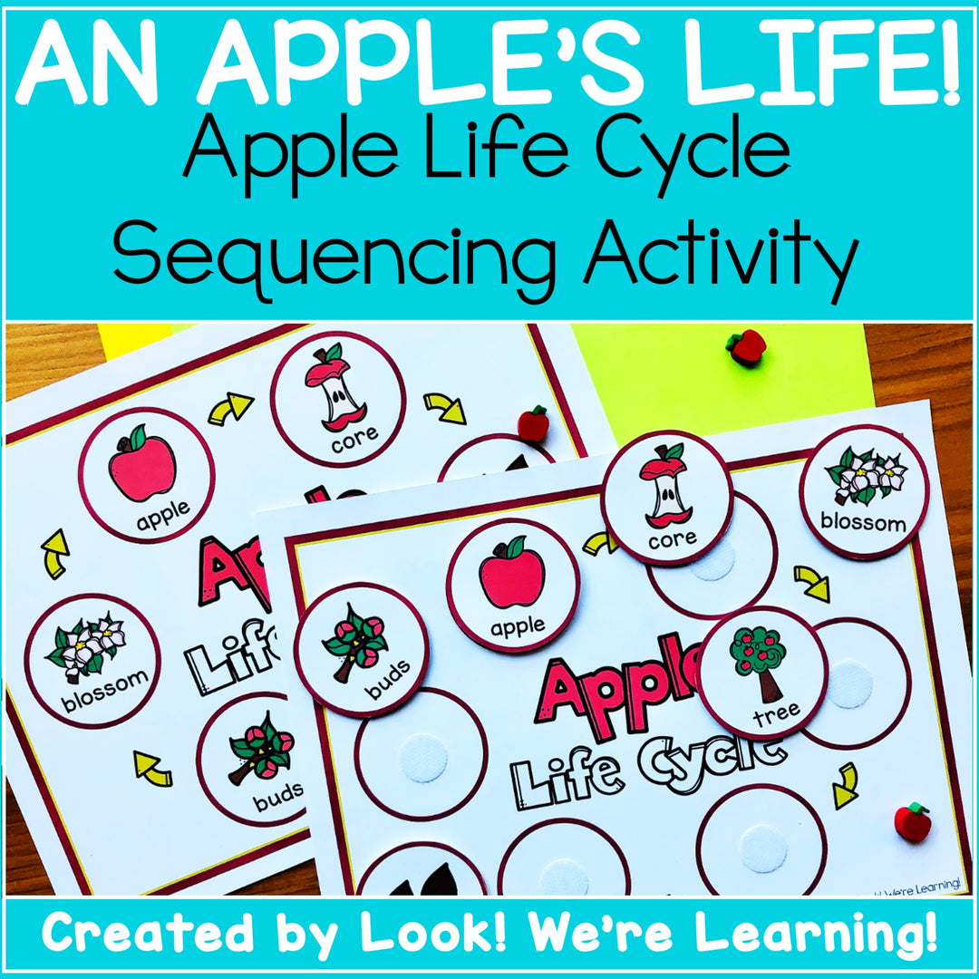 Apple Life Cycle Science Sequencing Activity – Look! We're Learning!